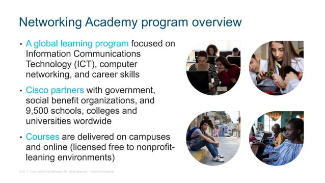 Cisco Networking Academy 101 | PPTX | Professional School | Postgraduate Education