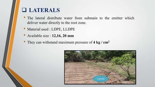 Drip irrigation system | PPT