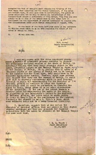 Revealed: Netaji Files on proposals to bring back ashes of Subhas ...