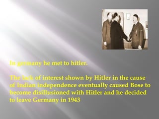 Netaji Subhashchandra Bose | PPT