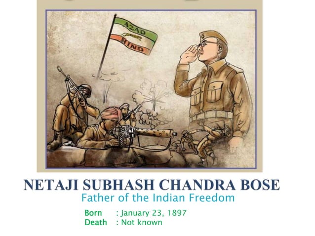 Netaji subhash chandra bose ppt | PPTX