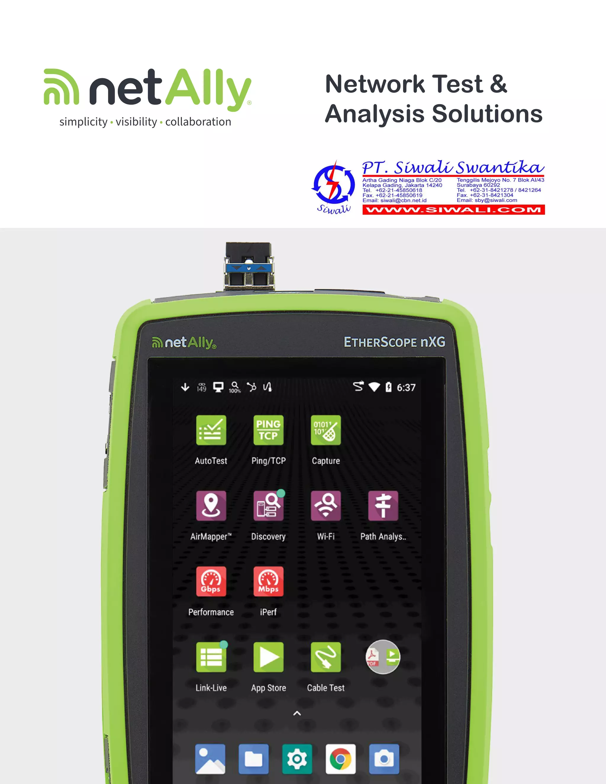 NetAlly Product Family Brochure | PDF