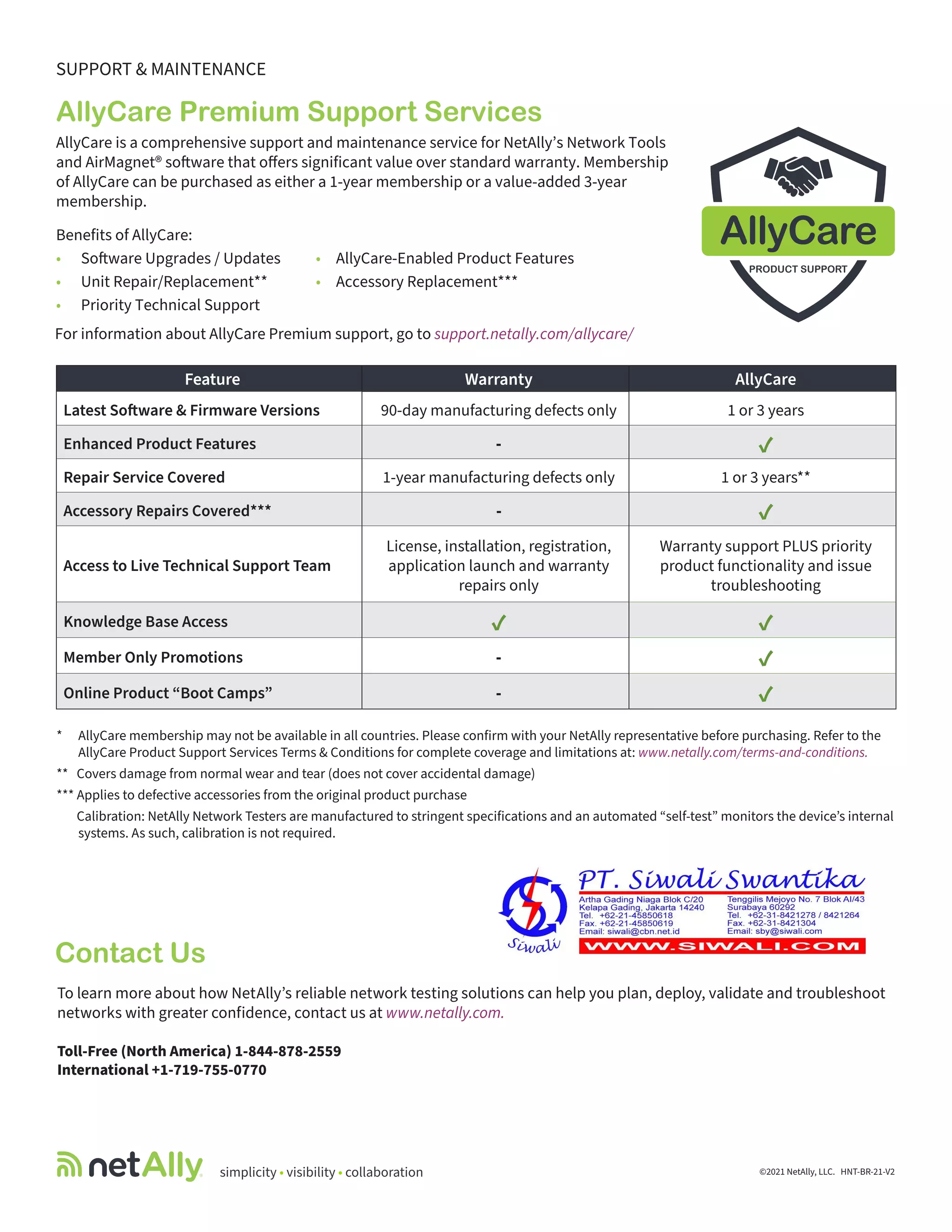 NetAlly Product Family Brochure | PDF