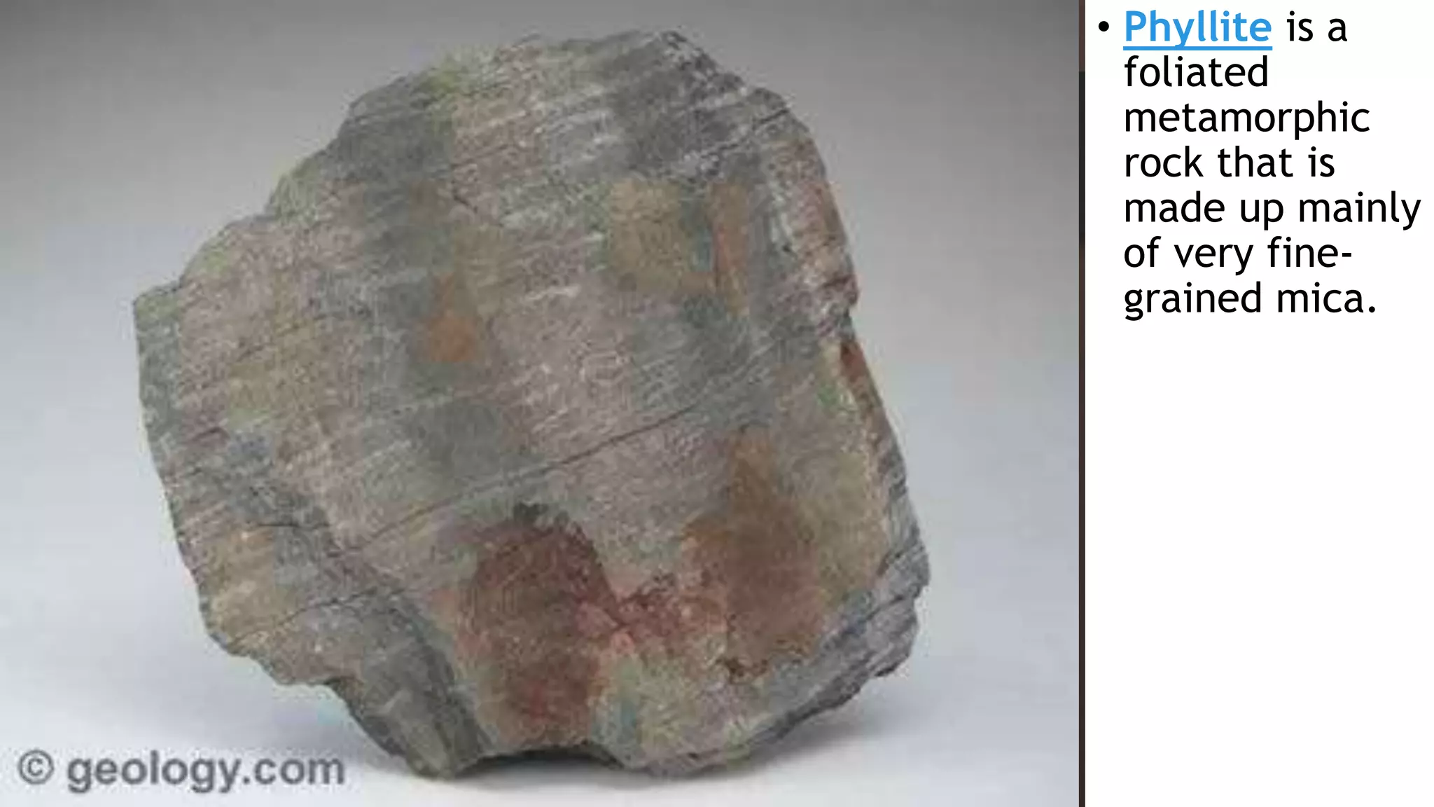 Metamorphic rocks | PPTX