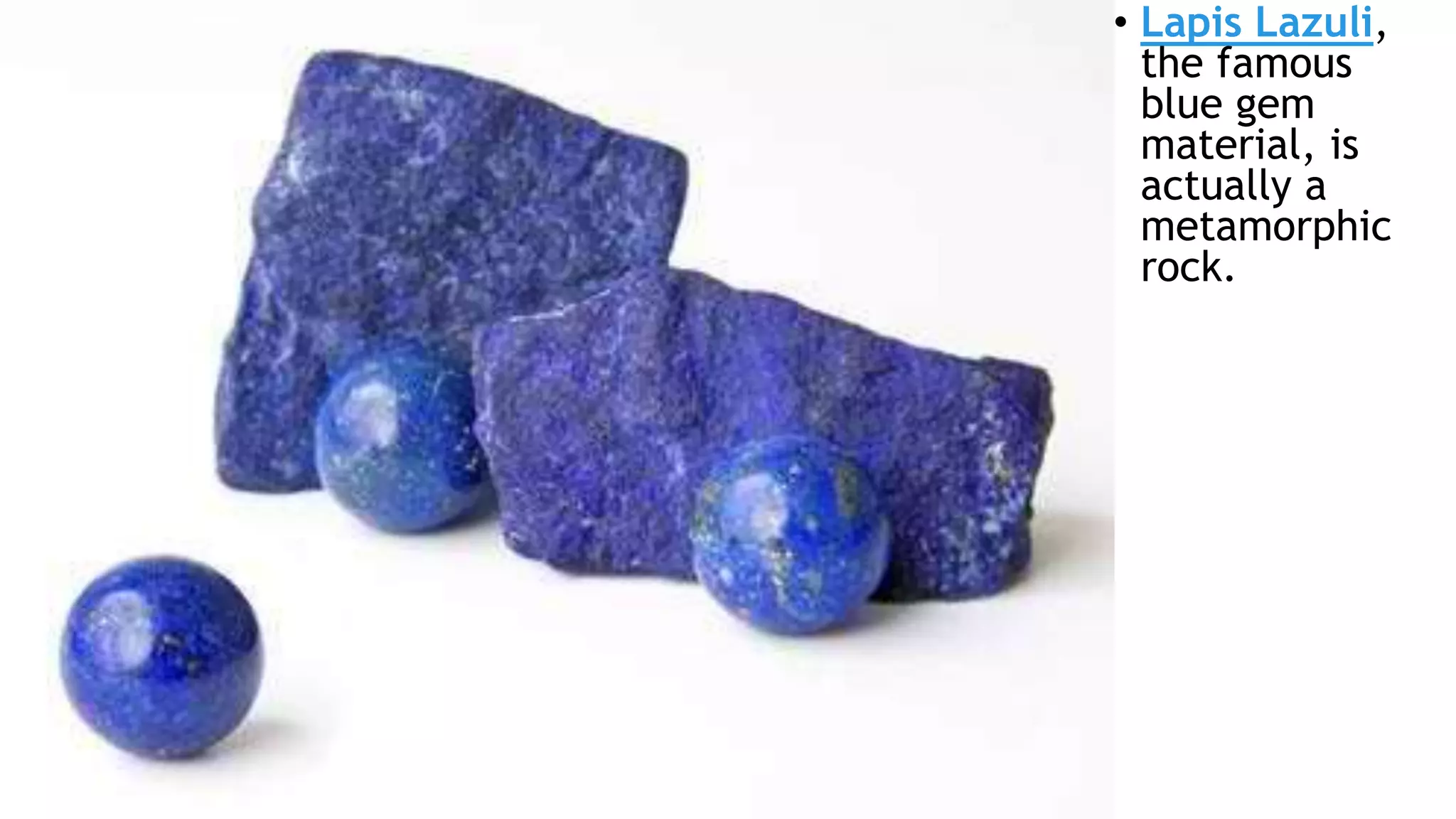 Metamorphic rocks | PPTX