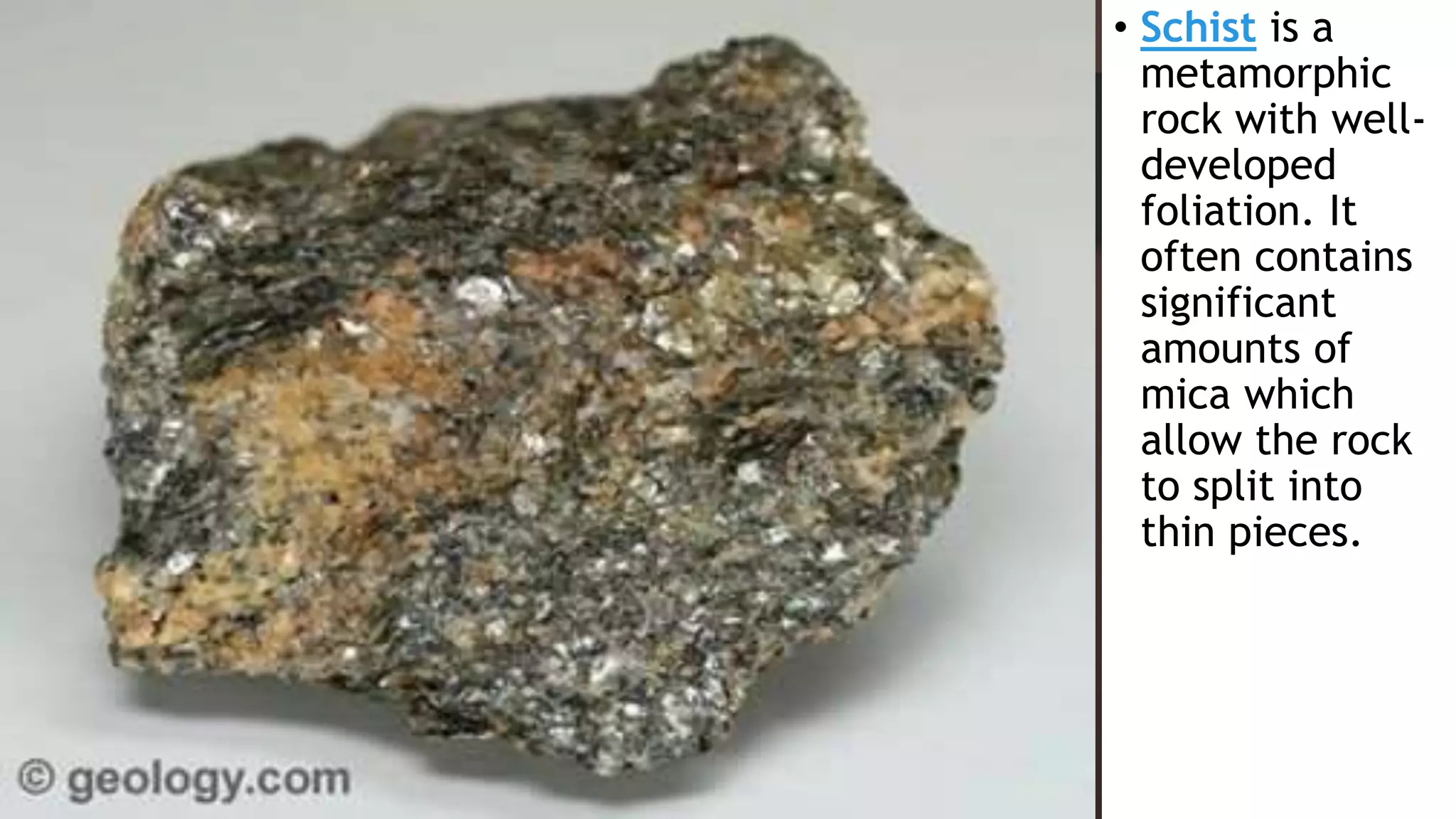 Metamorphic rocks | PPTX