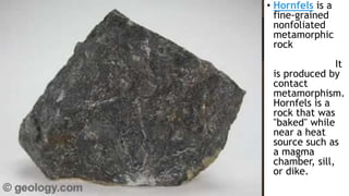 Metamorphic rocks | PPTX