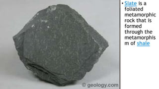 Metamorphic rocks | PPTX