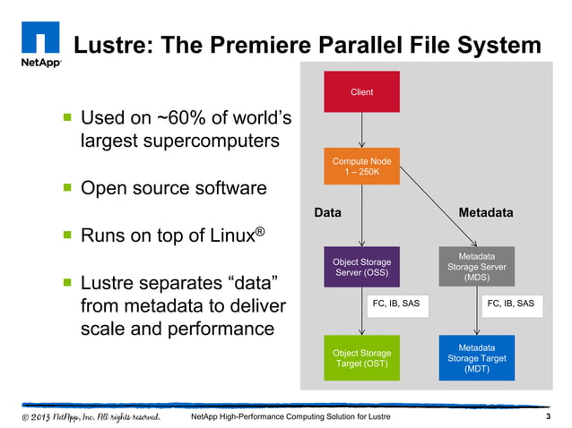 Blazing Fast Lustre Storage | PPT