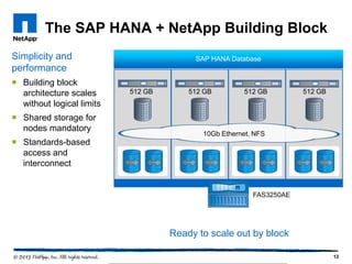 Joint NetApp and Cisco Solutions for SAP: FlexPod and HANA | PPT