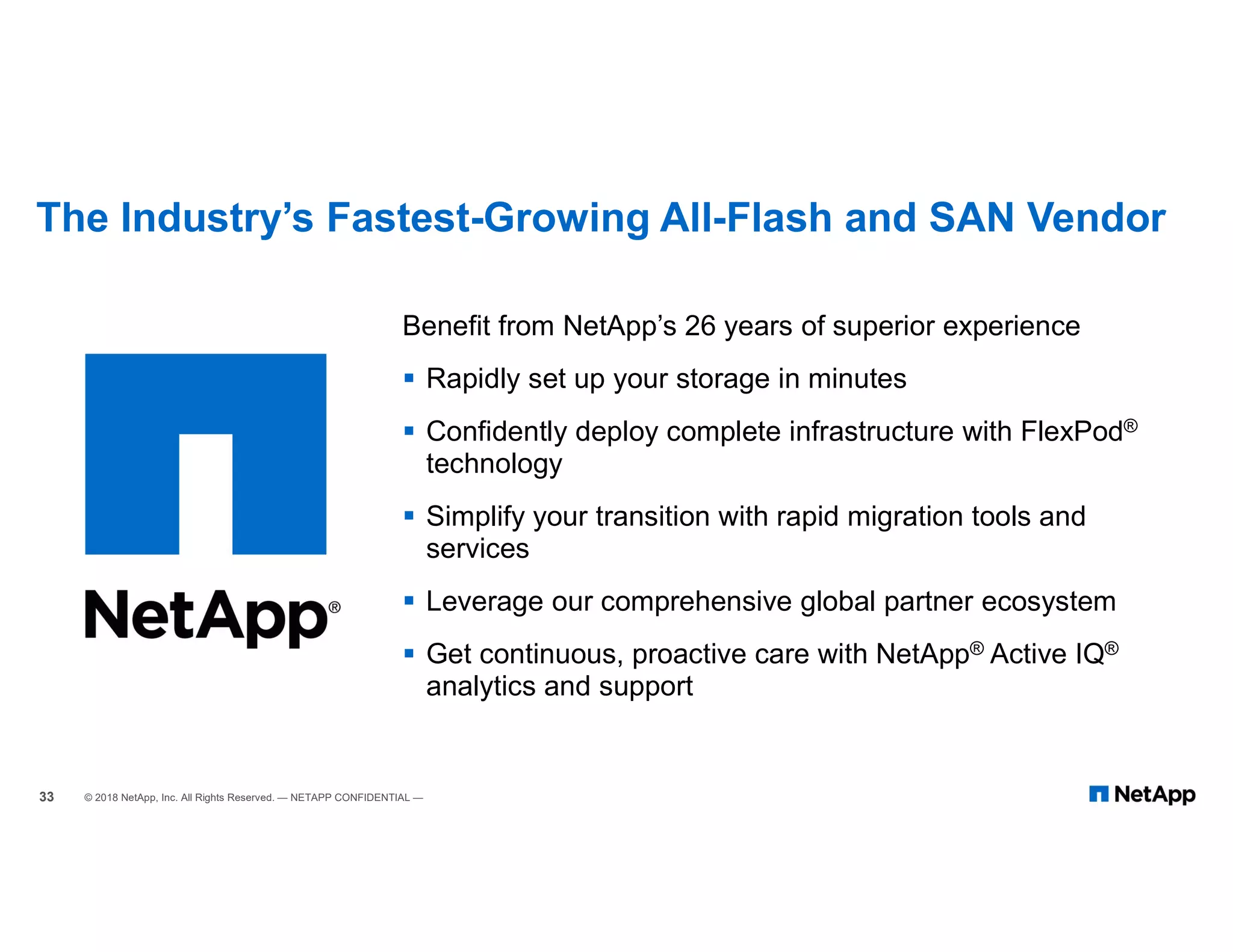 NetApp enterprise All Flash Storage | PDF