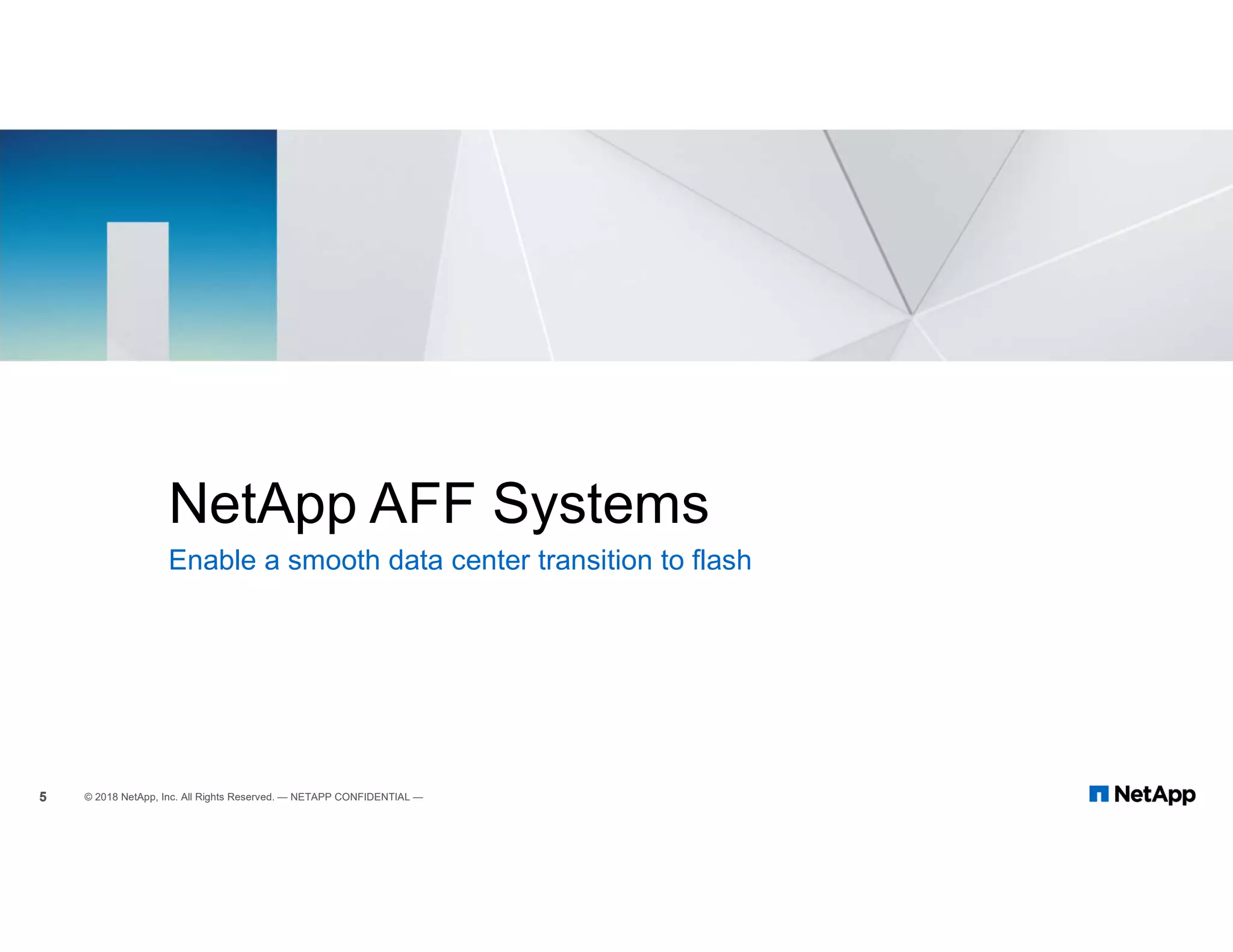 NetApp enterprise All Flash Storage | PDF