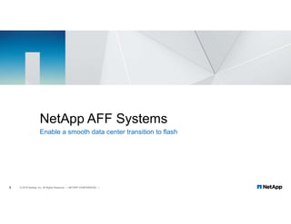 NetApp enterprise All Flash Storage | PDF