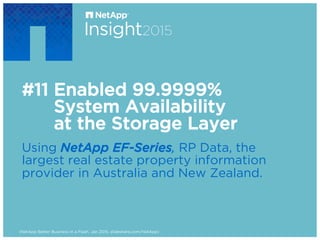 NetApp Flash Storage Facts | PDF | Data Storage and Warehousing | Computing