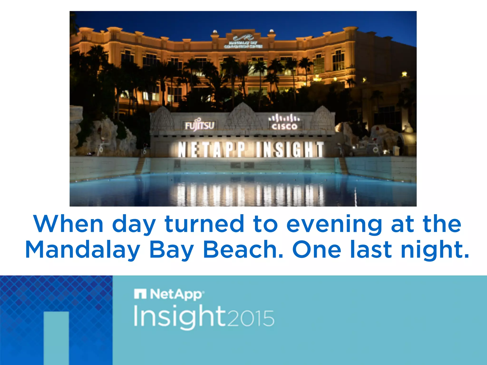 NetApp Insight 2015 Las Vegas Top Moments | PDF