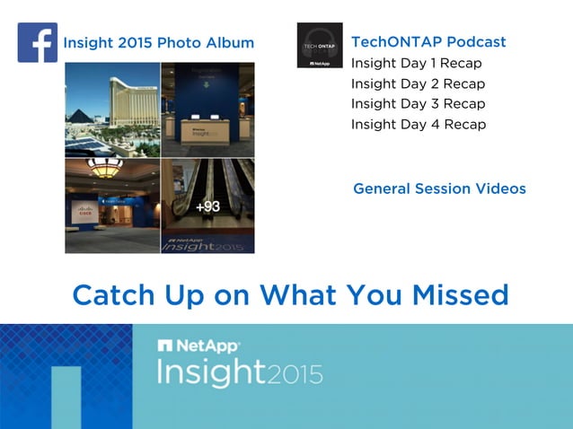 NetApp Insight 2015 Las Vegas Top Moments | PPT