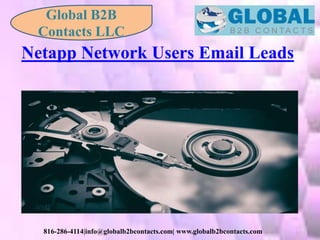 Netapp Network Users email leads | PPT