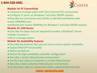 Accelerated NCDA Boot Camp Data ONTAP 7-Mode TrainingNetappp | PPT