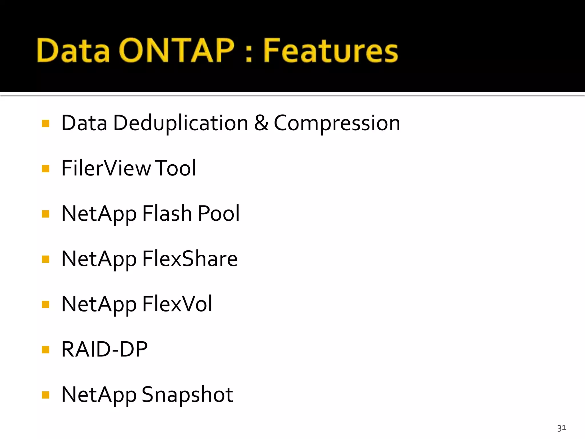 NetApp & Storage fundamentals | PPTX
