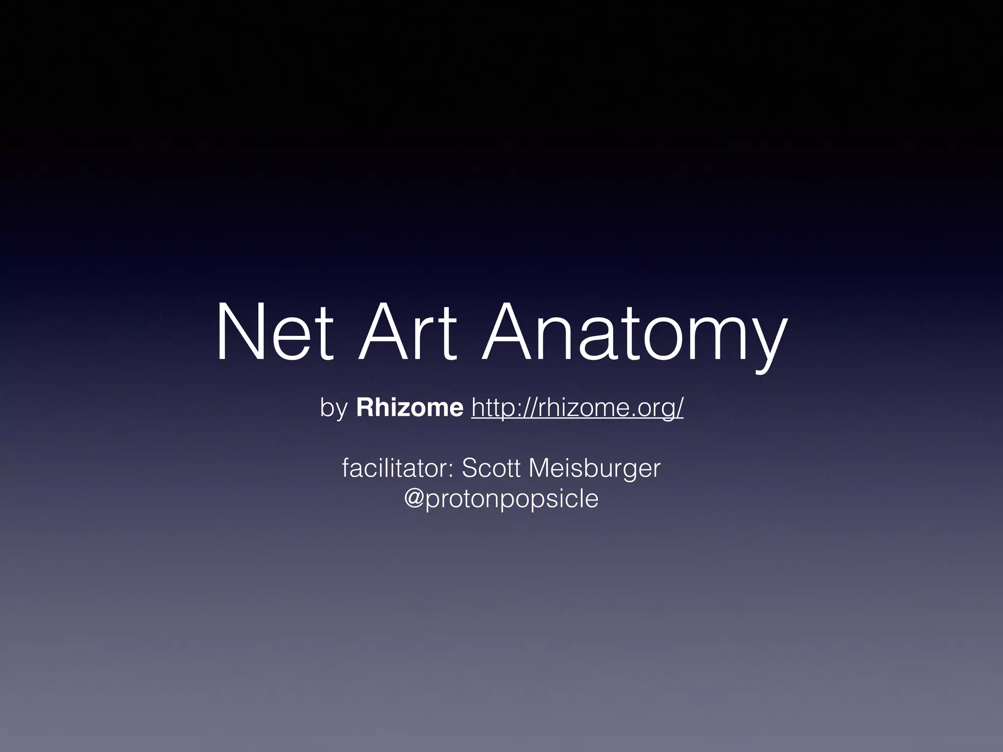 Net Art Anatomy | PDF