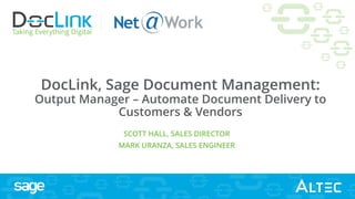 Automating your Document Delivery to Customers & Vendors | PPT