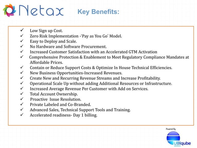 Netax presentation web | PPTX