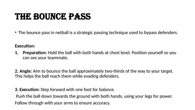 Fundamentals, rules, principles of Netball.pptx | Participant Sports ...