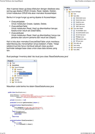 Netbeans jasper-tutorial | PDF