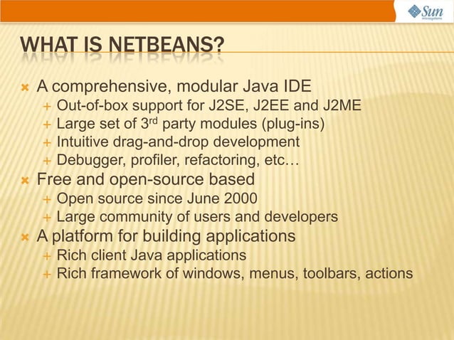 Desktop Applications with NetBeans | PPTX | Programming Languages ...