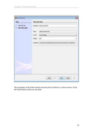 Netbeans gui tutorial | PDF
