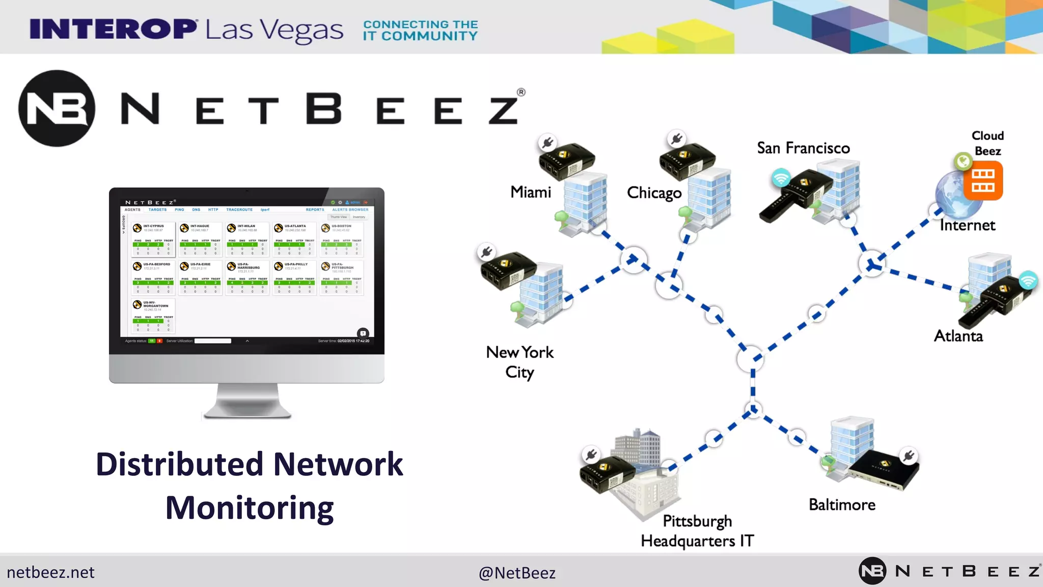 Distributed Network Monitoring - Interopnet class by NetBeez | PPT