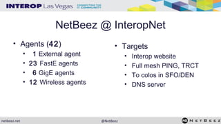 Distributed Network Monitoring - Interopnet class by NetBeez | PPT