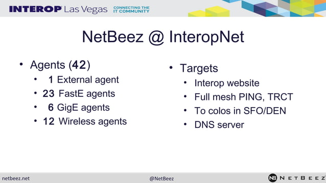 Distributed Network Monitoring - Interopnet class by NetBeez | PPT