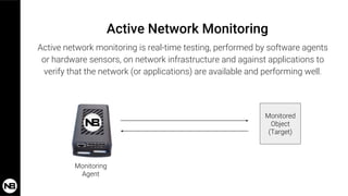 NetBeez - What is active network monitoring? | PPT