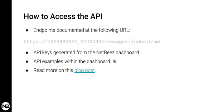 NetBeez - How to Use the NetBeez API | PDF