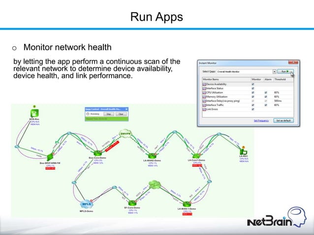 Troubleshooting Slow Applications | NetBrain | PPT