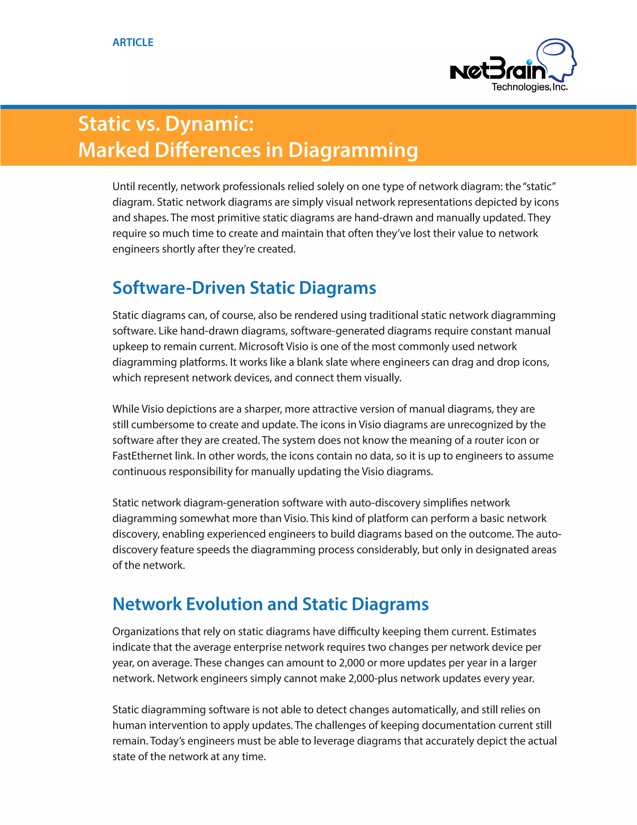 Static-vs-Dynamic-Marked-Differences-In-Diagramming | PDF | Computer Networking | Computing
