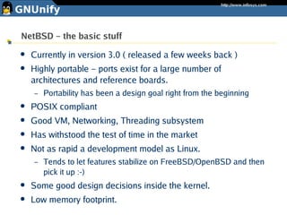 Introduction to NetBSD kernel | PDF