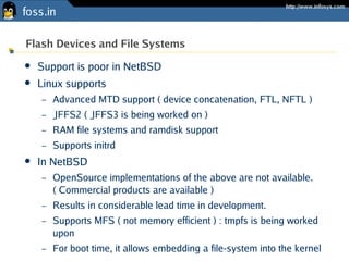 NetBSD and Linux for Embedded Systems | PPT