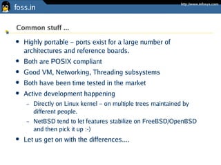 NetBSD and Linux for Embedded Systems | PPT