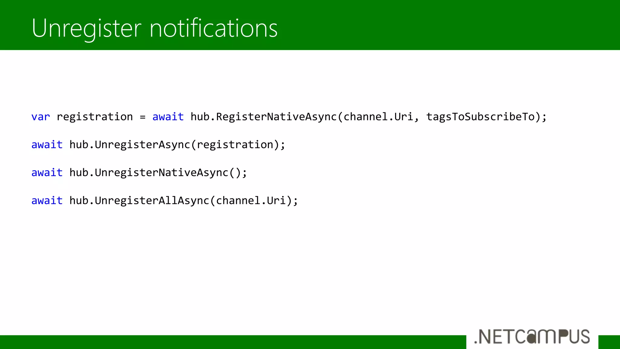AZURE NOTIFICATION HUB | PPT