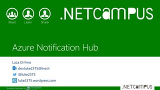 AZURE NOTIFICATION HUB | PPT