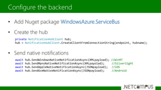 AZURE NOTIFICATION HUB | PPT