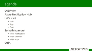 AZURE NOTIFICATION HUB | PPT