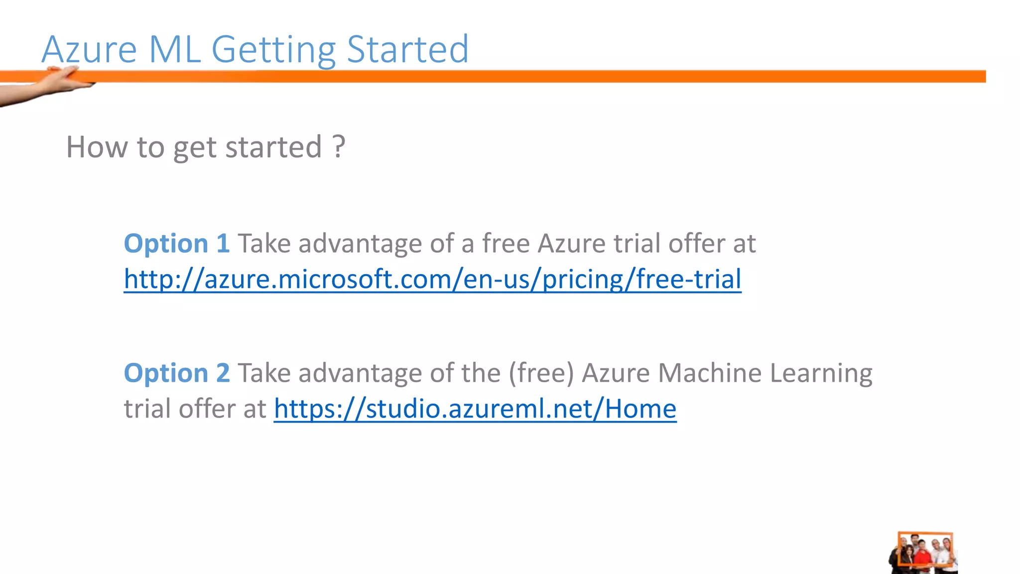 Azure Machine Learning Dotnet Campus 2015 | PPT