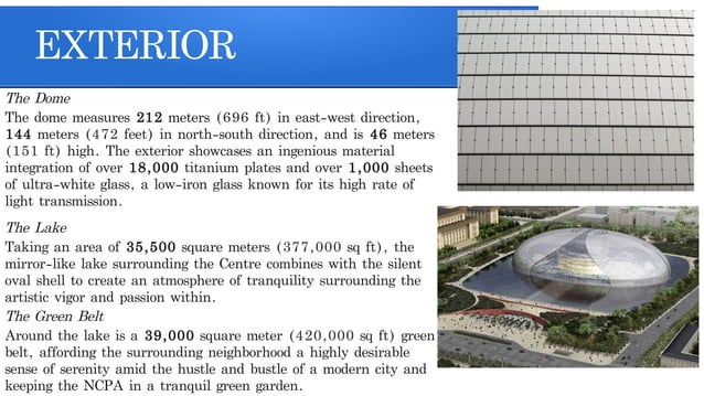 The Egg Building in China – National Centre for Performing Arts case study | PDF