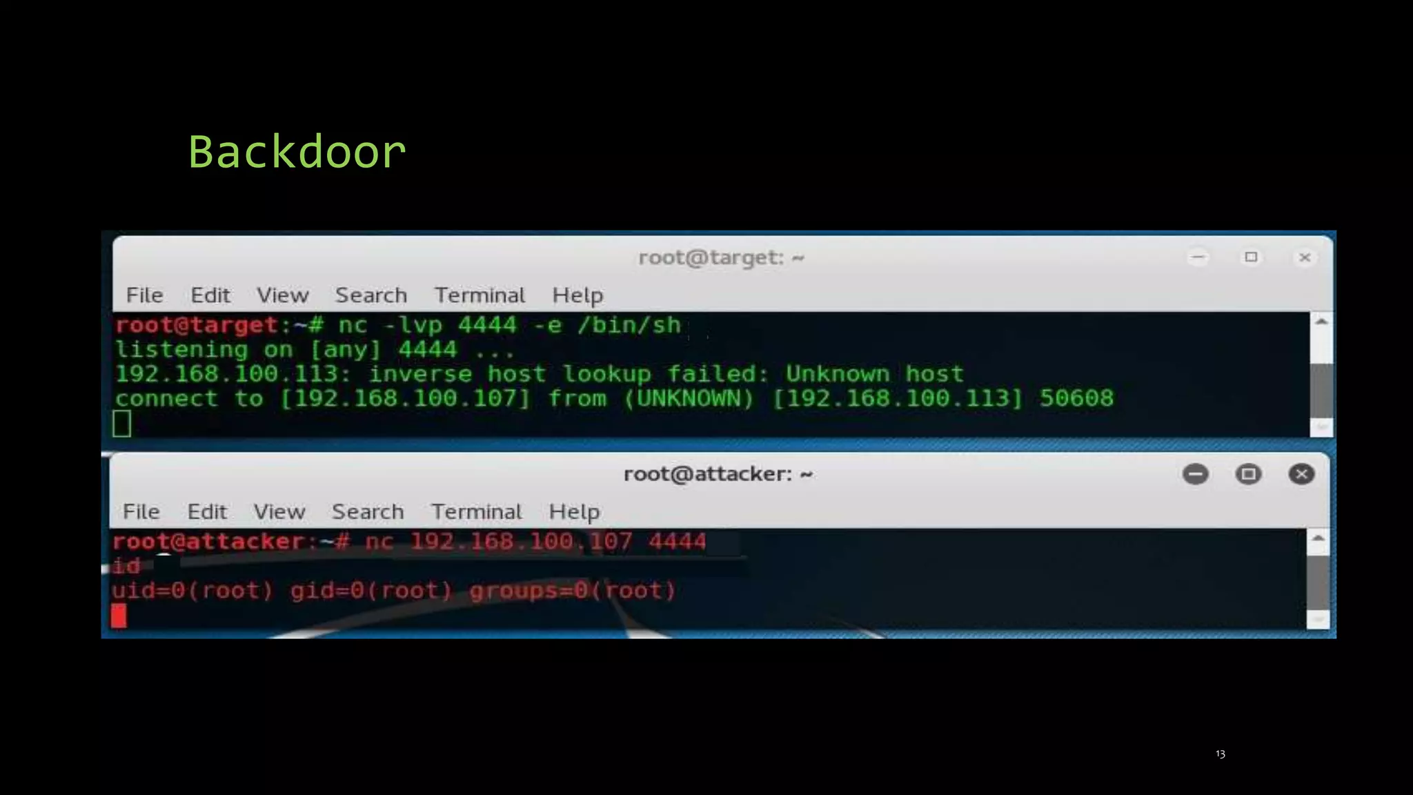 NetCat - the suiss army knife of network | PPT