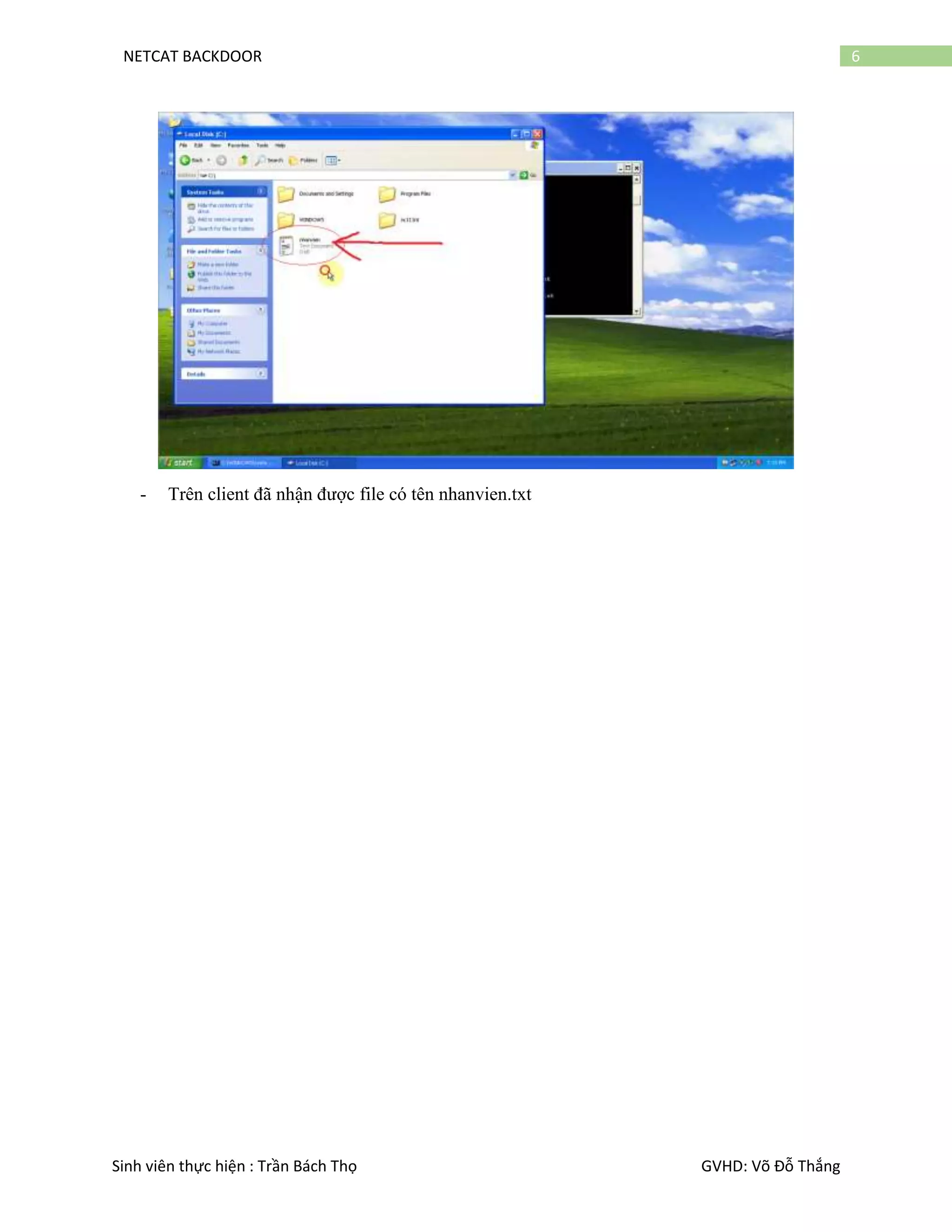 Netcatbackdoor | PDF