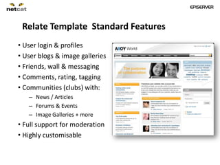 Netcat community engagement with relate 0.4 | PPT