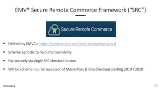 Merchant tokenization and EMV® Secure Remote Commerce | PDF